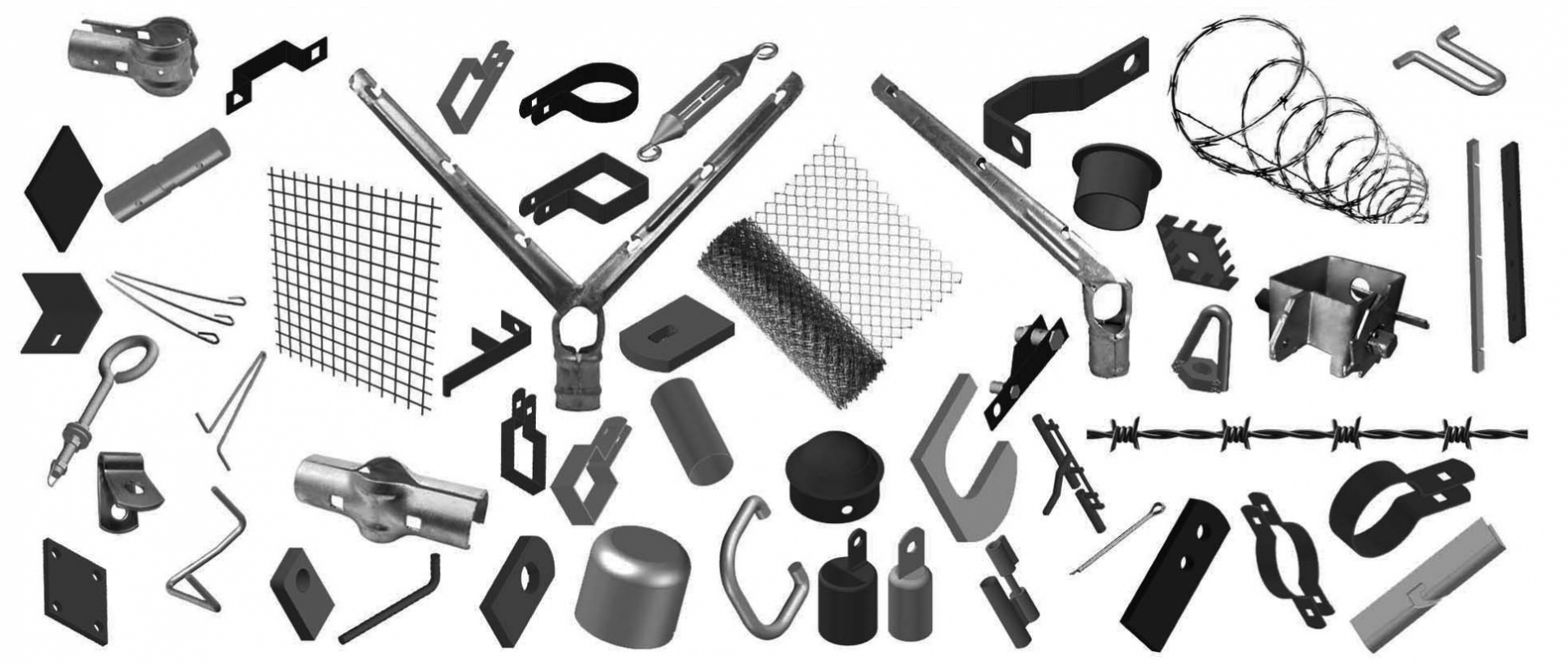 Fencing Components - Link Middle East - Fence Contractors, Gabions ...