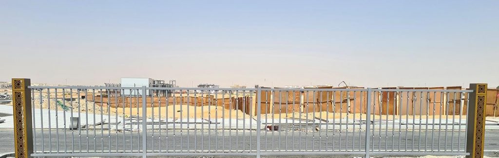 Link Middle East Installs Median Fencing For Al Dhafra Municipality ...
